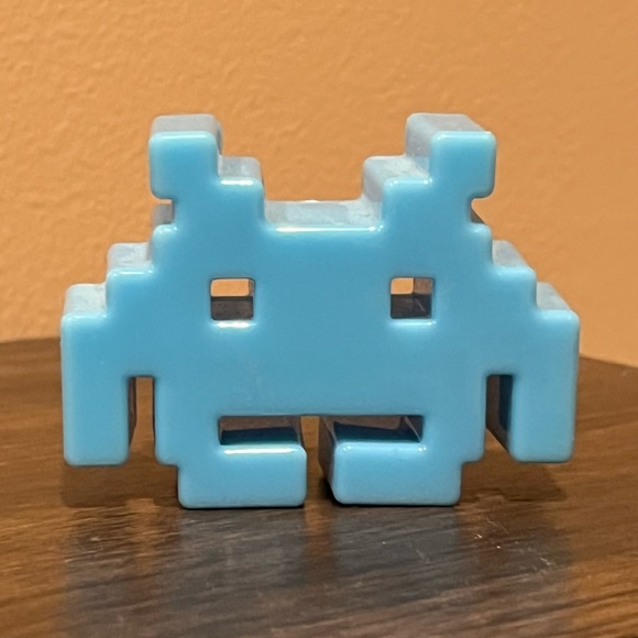 Taito Corp | Accents | Rare Space Invaders Blue Collectible Figure ...
